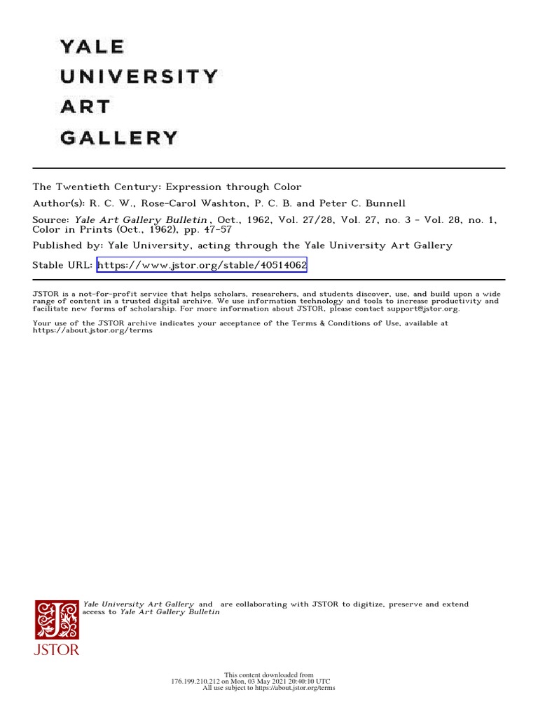 2-Expression Through Color | PDF | Printmaking | Artistic Techniques