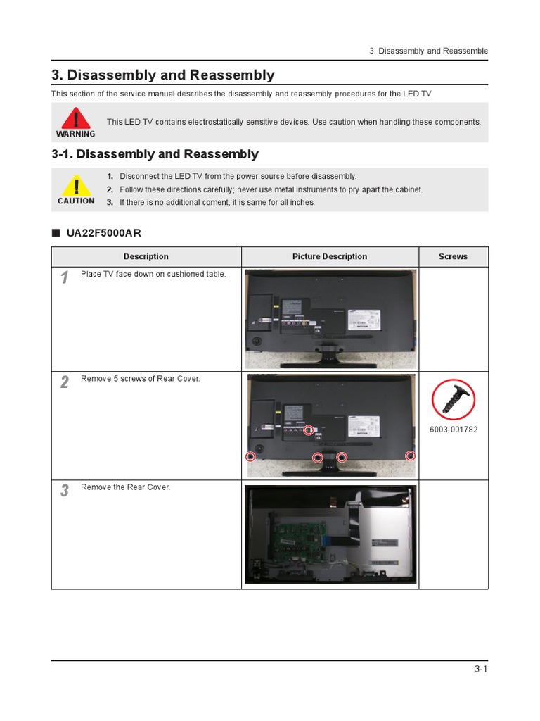 03 Disassembly and Reassemble | PDF | Manufactured Goods | Motor Vehicle