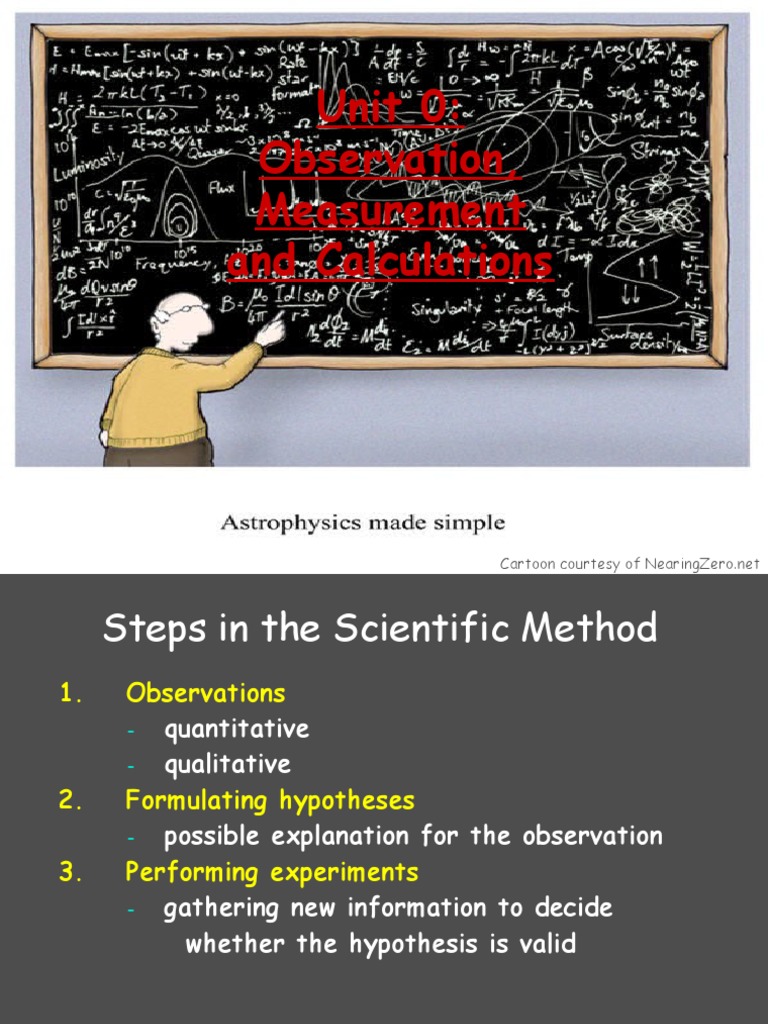 Scientific Observation &measurement | PDF | Significant Figures ...
