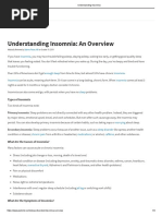 Nursing Care Plan For Insomnia | PDF | Insomnia | Sleep