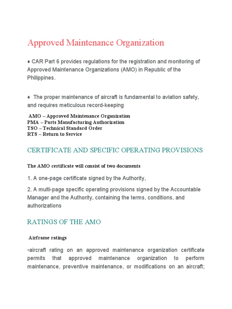 Pcar Part 6 | PDF | Aerospace | Aviation