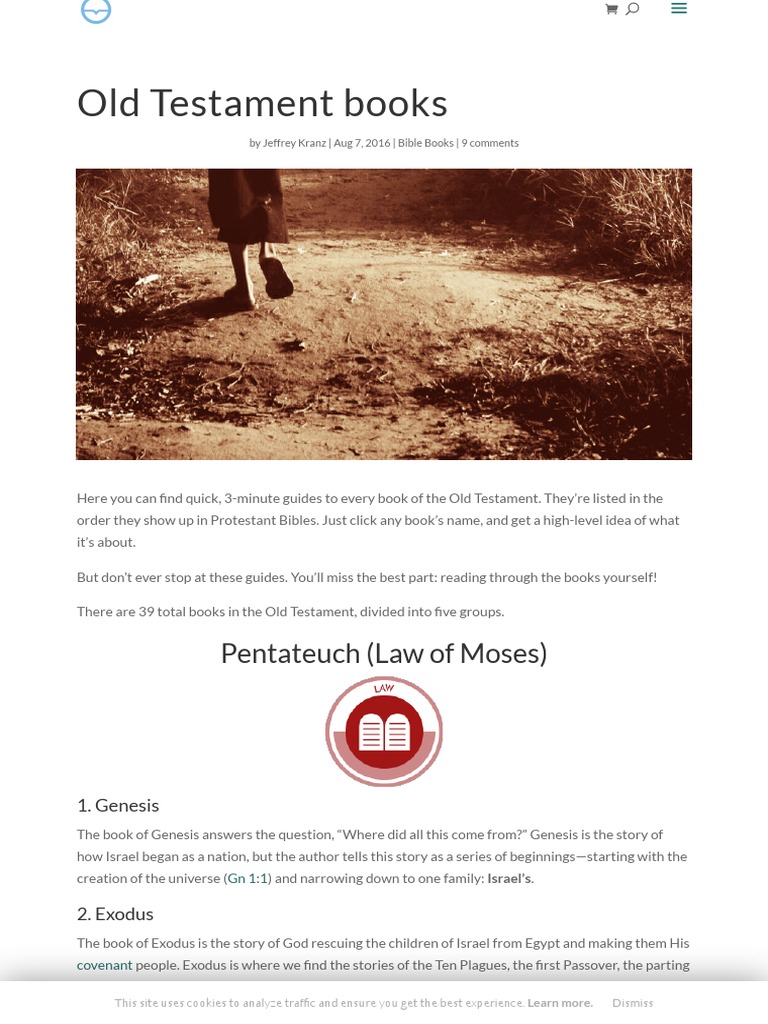 Old Testament Books - OverviewBible | PDF | Book Of Judges | Book Of Exodus