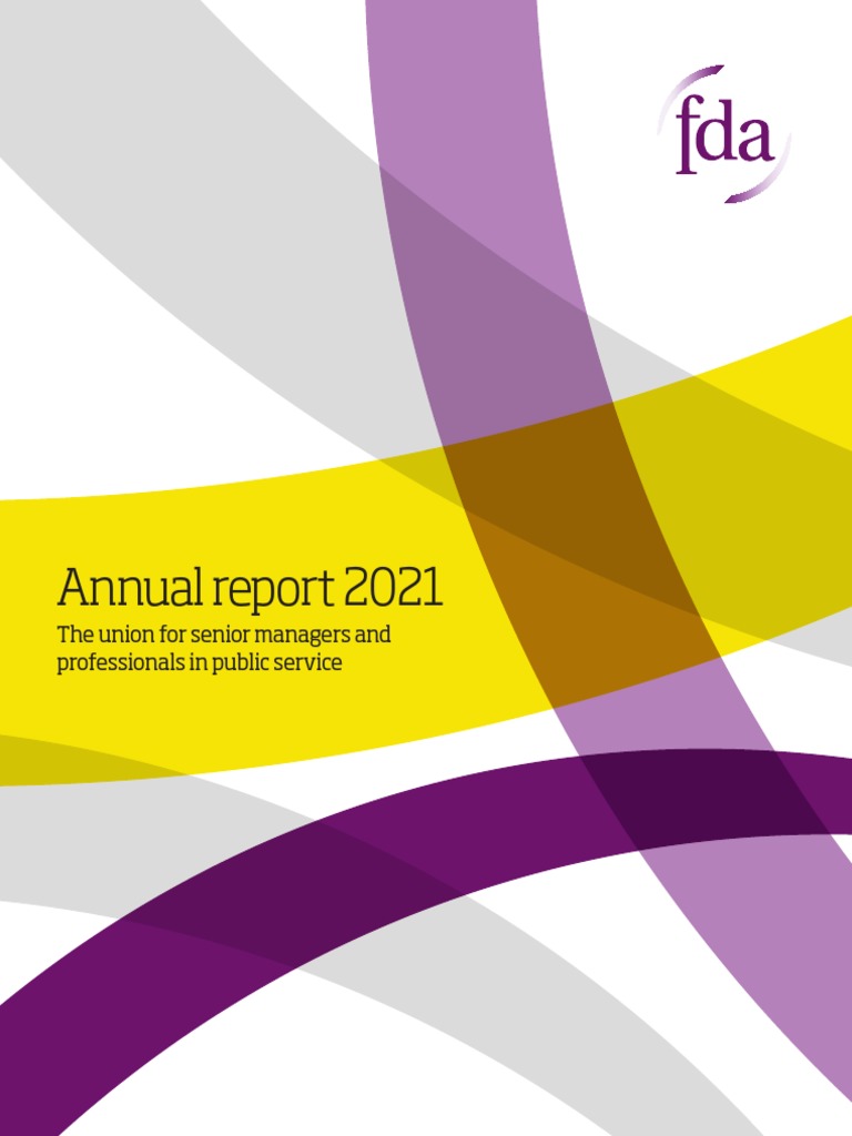 FDA Annual Report 2021 | PDF | Pension | Food And Drug Administration