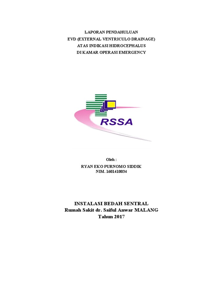 Laporan Pendahuluan Hidrocepalus Evd | PDF