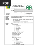 Sop Penatalaksanaan Luka KLL | PDF