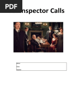 An Inspector Calls Stage Directions | PDF