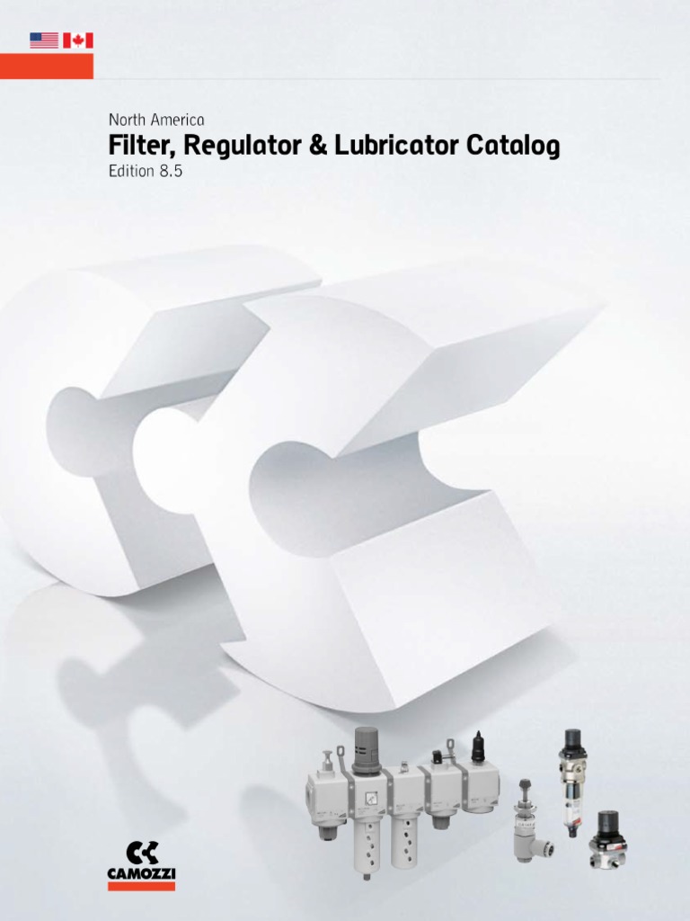 Camozzi - Filter Regulator Catalogue - FRL - 8-5 - Us | PDF | Valve ...