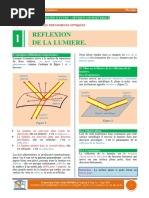 Exercices sur la réflexion et réfraction | PDF | Réfraction | Science ...
