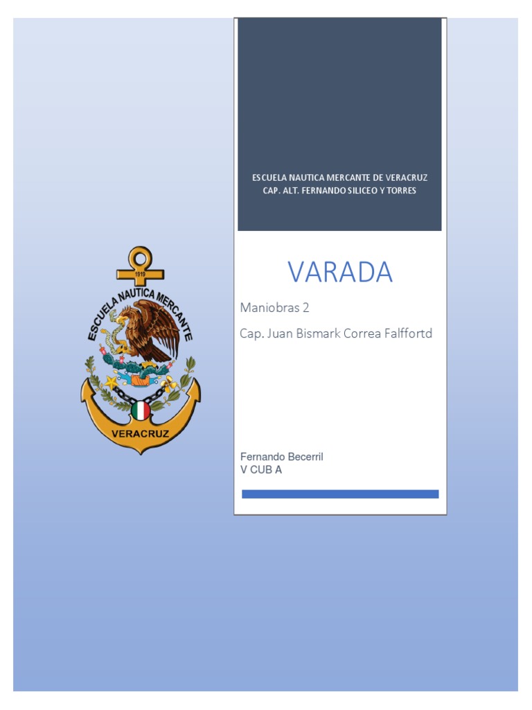 VARADA | PDF | Barcos | Buques