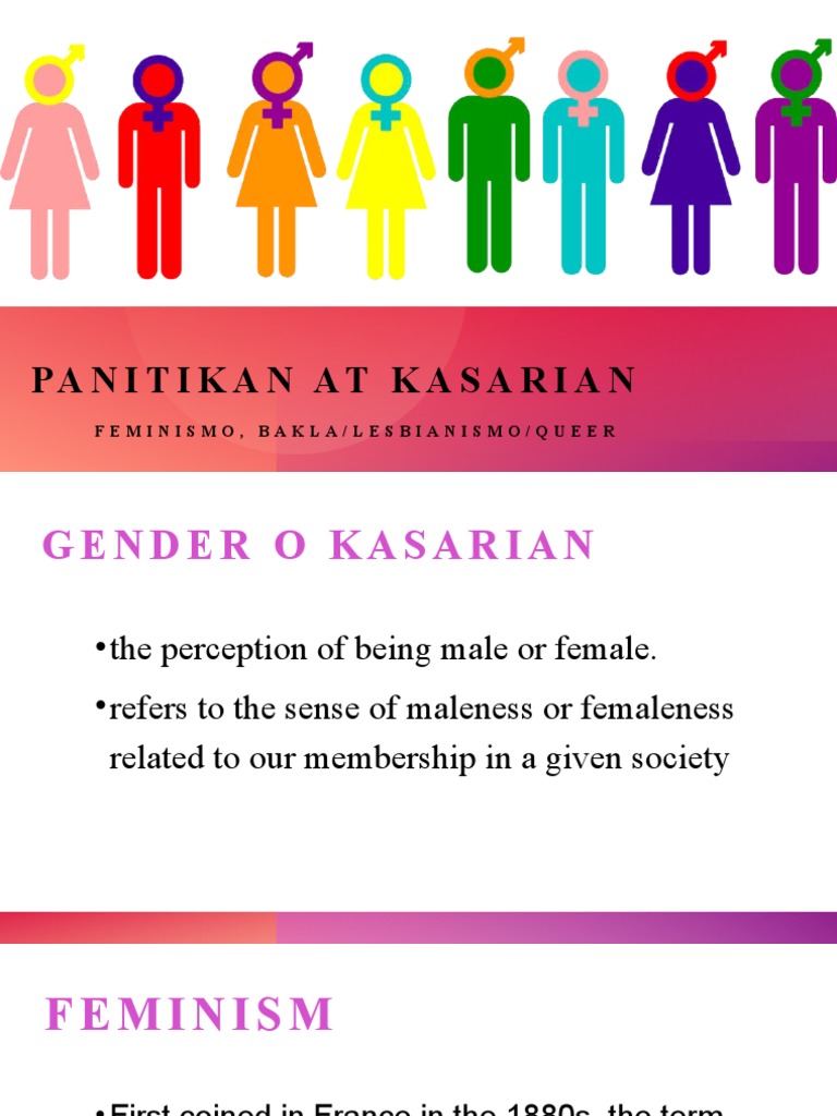 Understanding Kasarian and Gender Concepts | PDF | Feminism | Gender ...