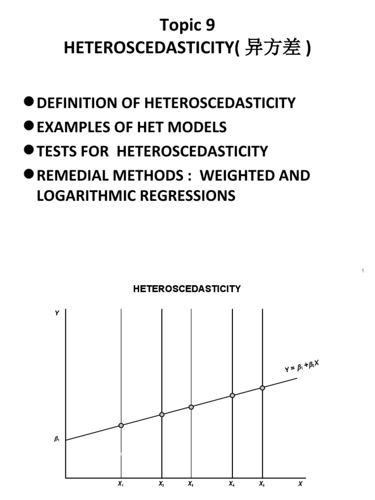 Econometrics: Understanding Heteroscedasticity | PDF ...