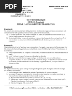 Travail Et Puissance | PDF | Pendule (physique) | Puissance (physique)