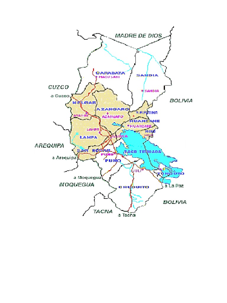 Mapa Puno | PDF