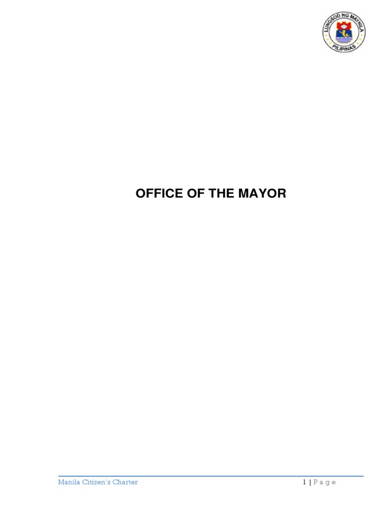 Vice Mayor Roles and Responsibilities | PDF | Unemployment Benefits ...
