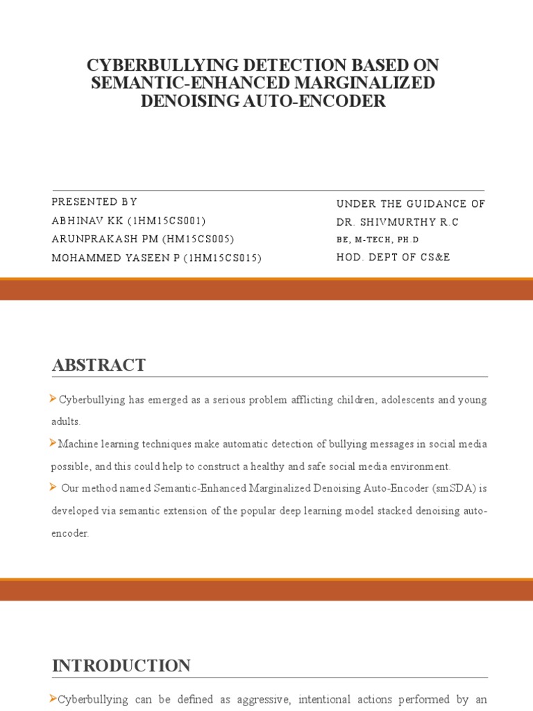 Cyberbullying Detection Based On Semantic-Enhanced Marginalized ...