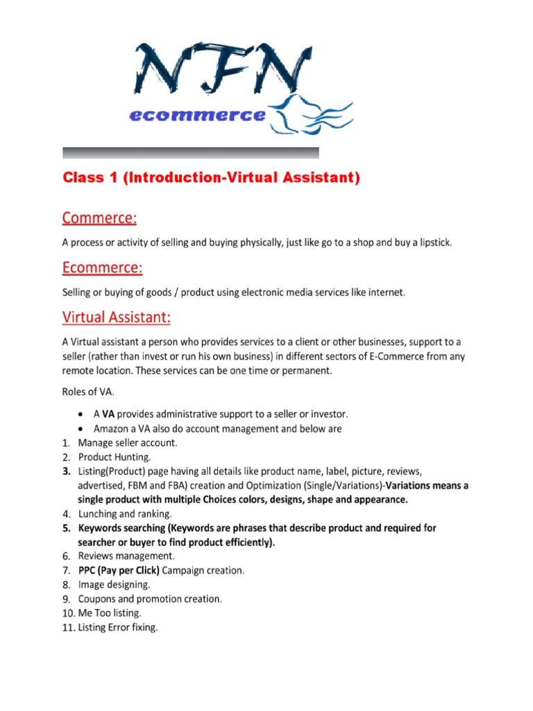 Introduction to Freelance Virtual Assistants | PDF