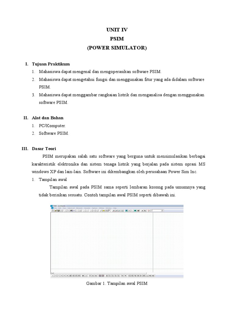 Modul Unit IV Psim | PDF