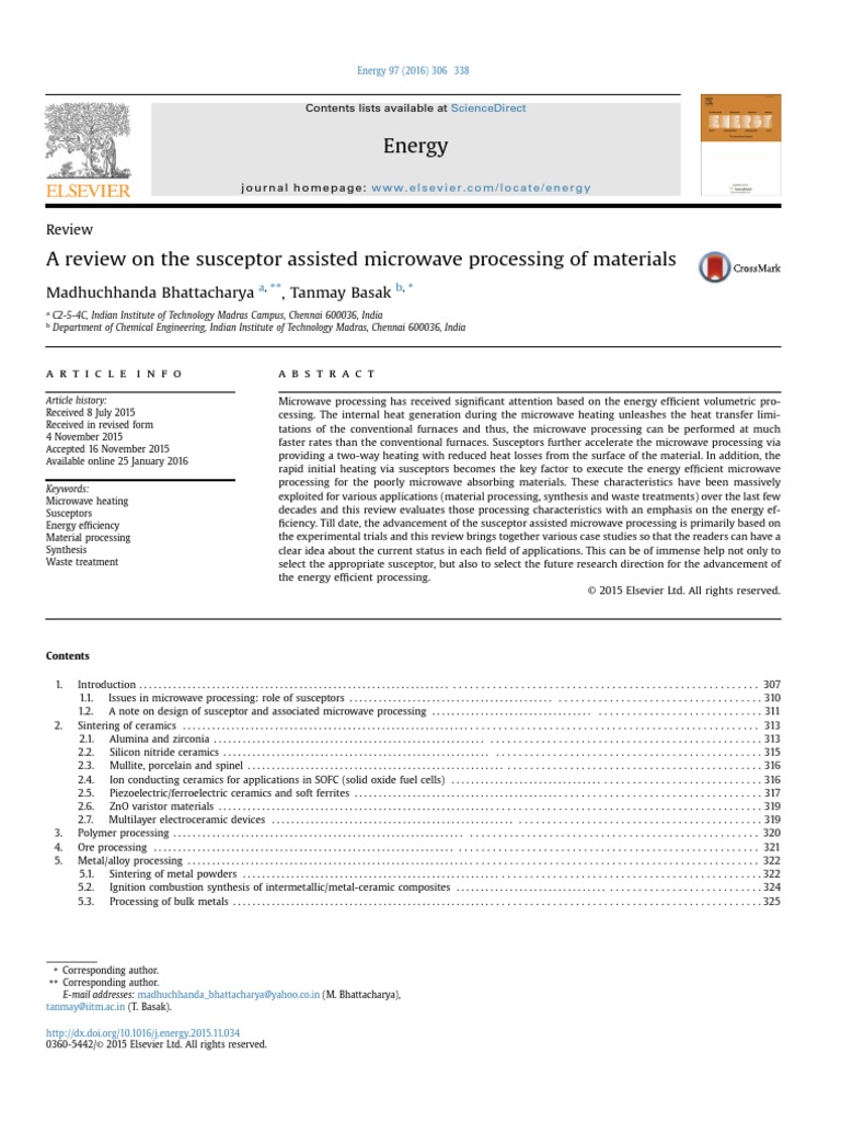 2016 - A Review On The Susceptor Assisted Microwave Processing of ...