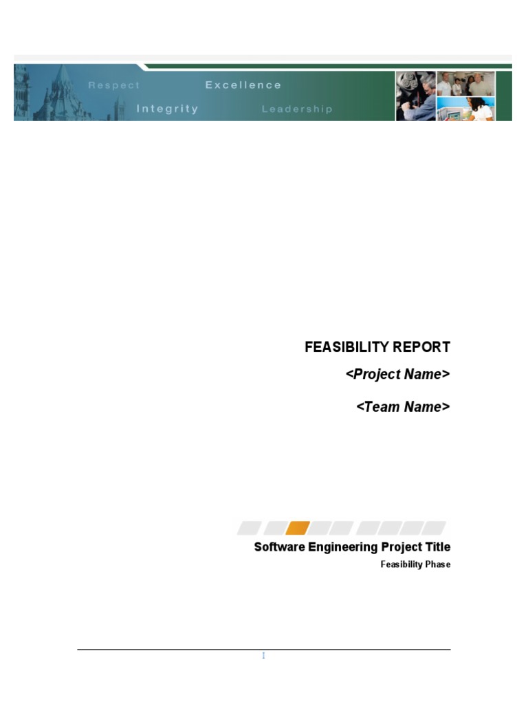 Feasibility Report Template | PDF | Feasibility Study | Business