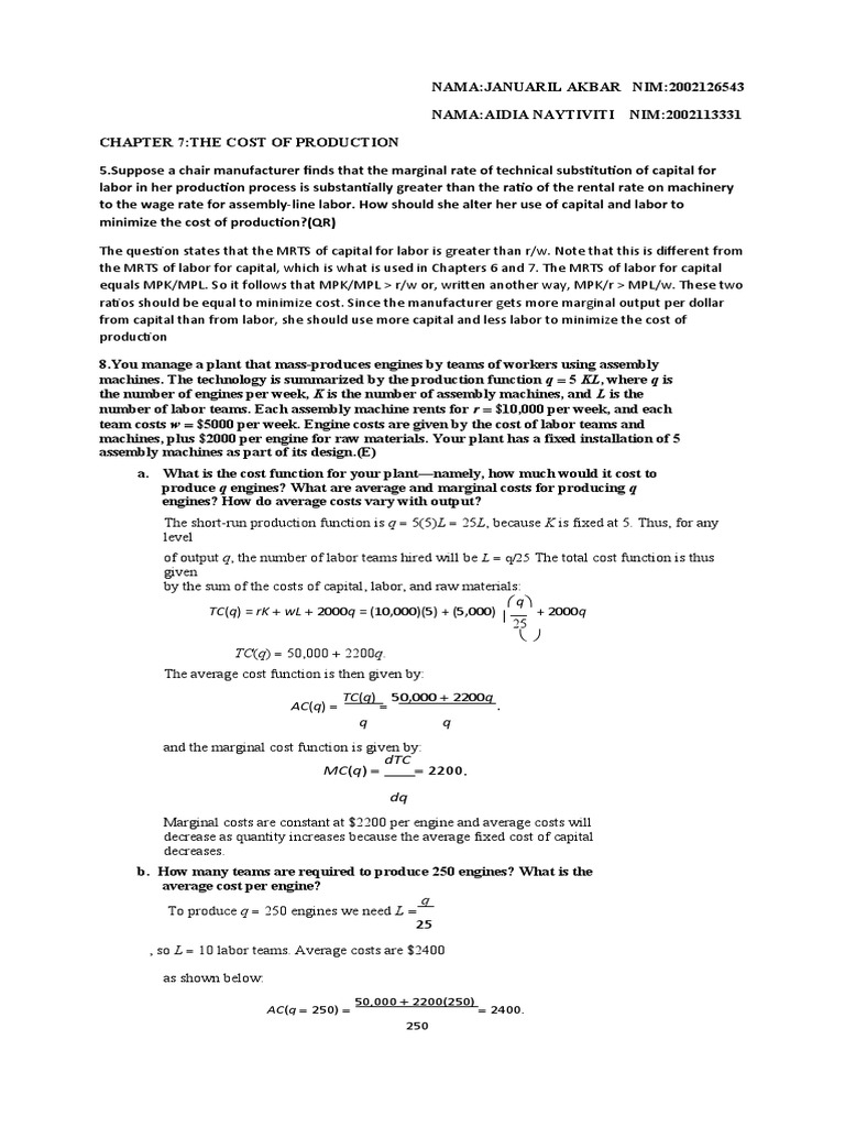 TC (Q) RK WL 2000q (10,000) (5) + (5,000) : MC (Q) DTC DQ | PDF ...