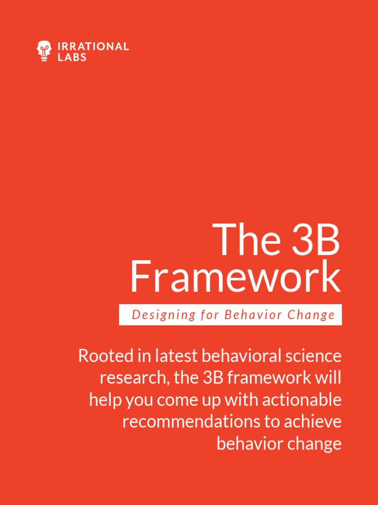 3B Framework | PDF | Choice | Behavior