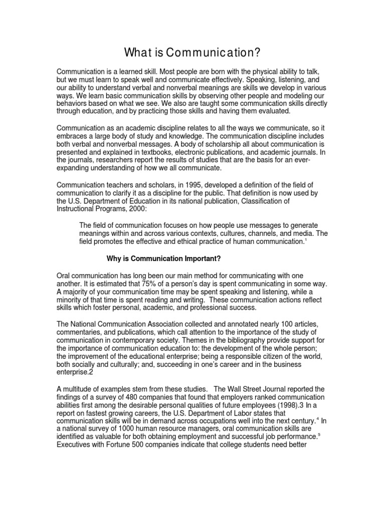History of Communication | PDF
