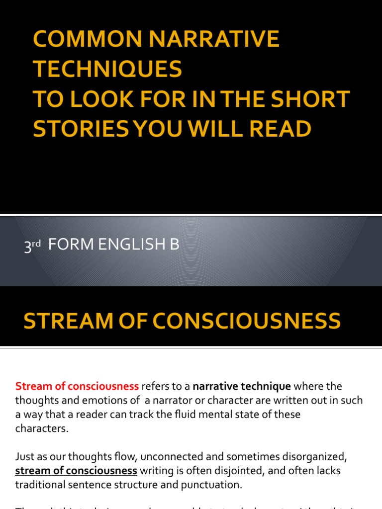 Key Narrative Techniques Explained | PDF | Irony | Romeo And Juliet