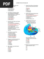 Latihan Soal Sel Hewan Dan Sel Tumbuhan IPA Kelas 7 | PDF