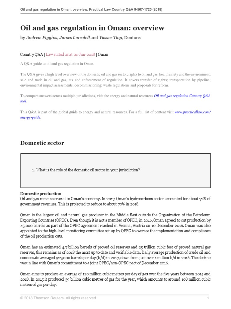 Oil And Gas Regulation In India: Overview – HHCT