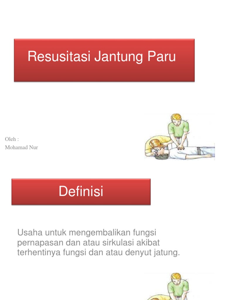 Panduan Resusitasi Jantung Paru | PDF