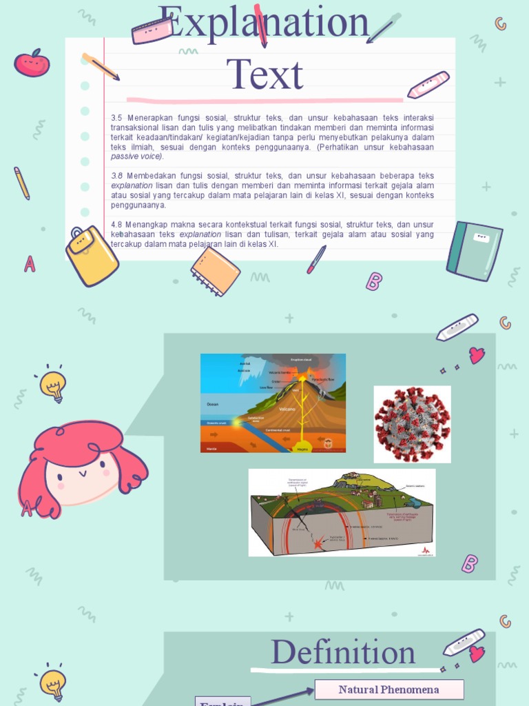 Explanation Text | PDF | Rainbow | Verb