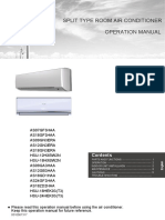 Haier AC Remote Control Manual | PDF | Air Conditioning | Machines