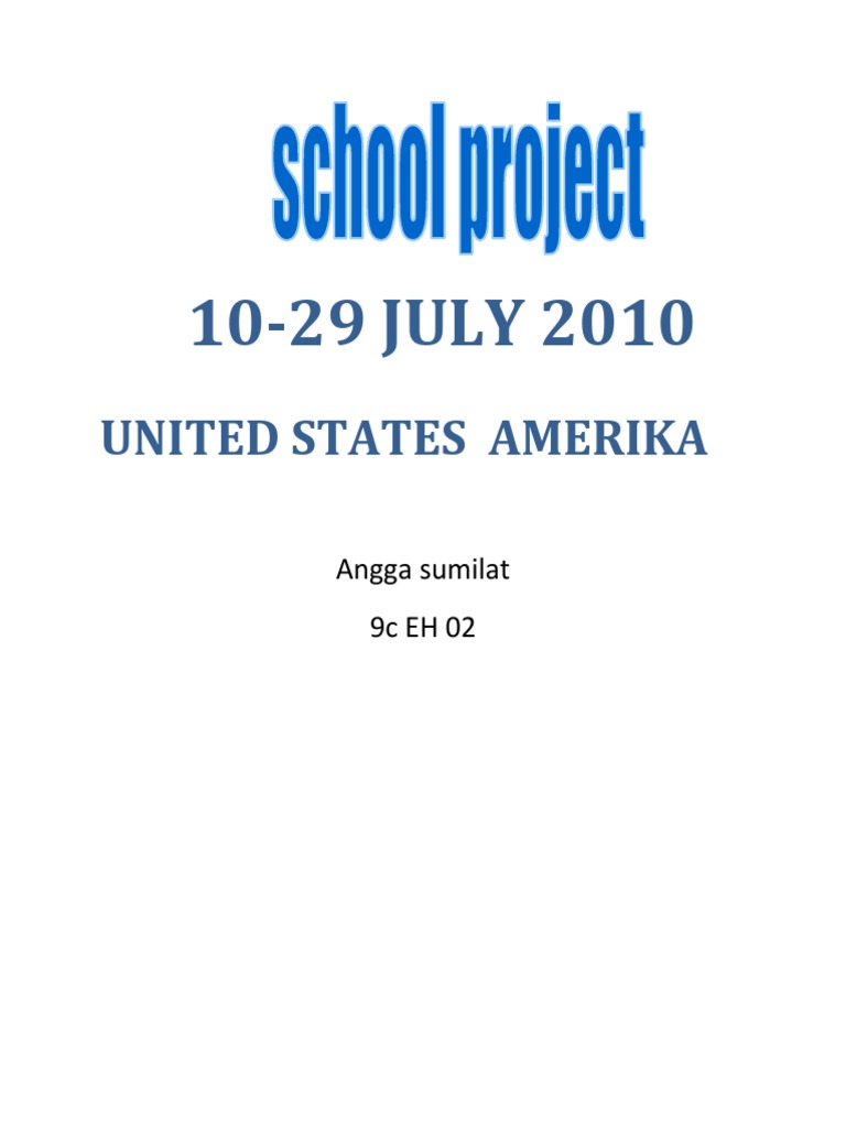 Travel Itinerary: USA July 2010 | PDF