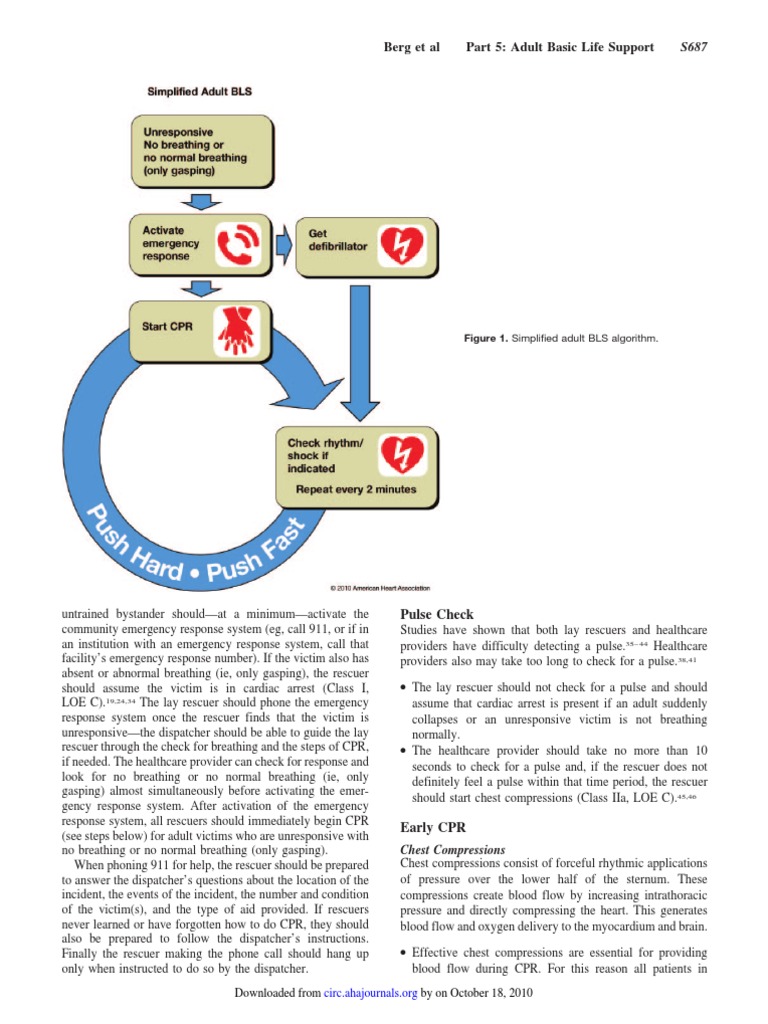 BLS_2010 | Cardiopulmonary Resuscitation | Cardiac Arrest