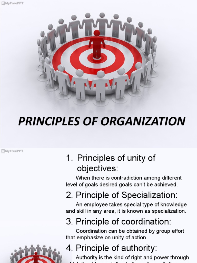 Key Principles of Organizational Structure | PDF | Leadership ...