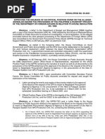 GPPB Resolution 15-2021 Overview | PDF | Business | Authentication