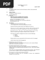 3rd-Quarter in Lesson Plan in English 6 | PDF | Propaganda | Lesson Plan