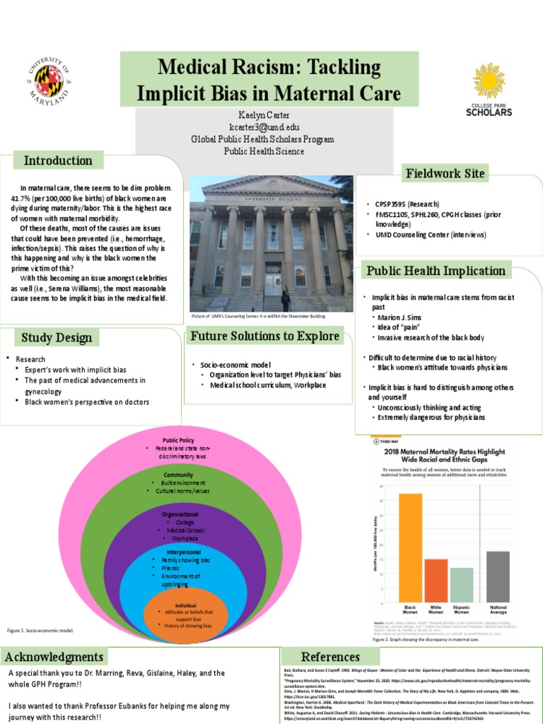 Scholars Practicum Poster | Download Free PDF | Bias | Racism