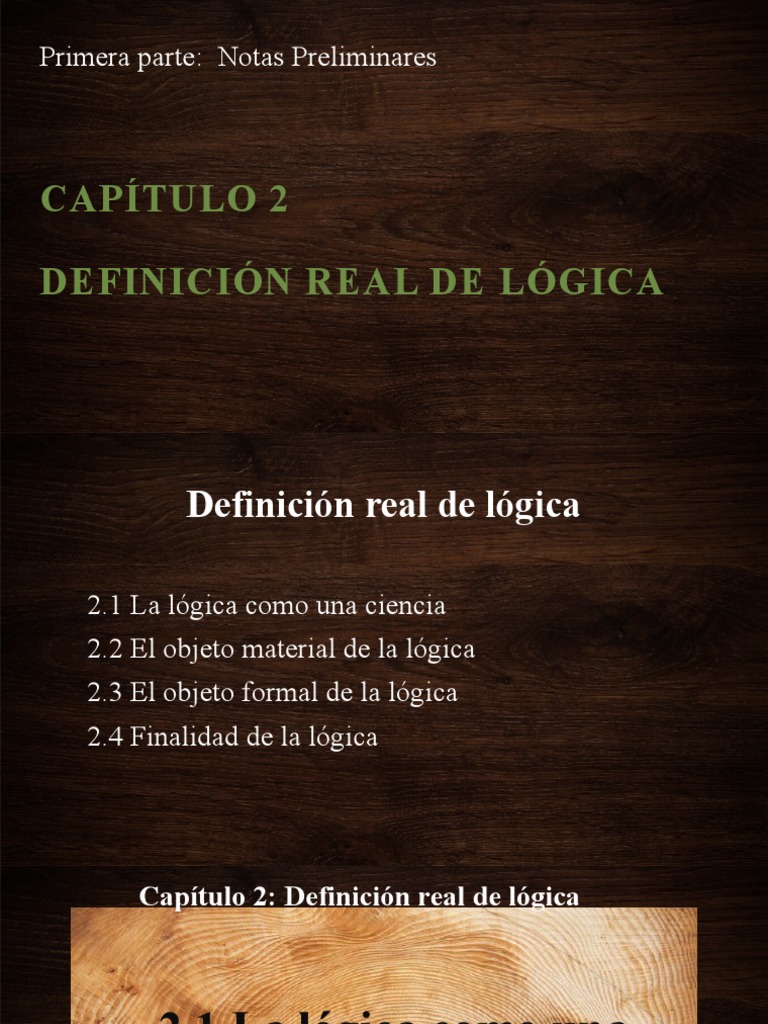 2 - C.2 Definición Real de Lógica (2020) | PDF | Razón | Conocimiento