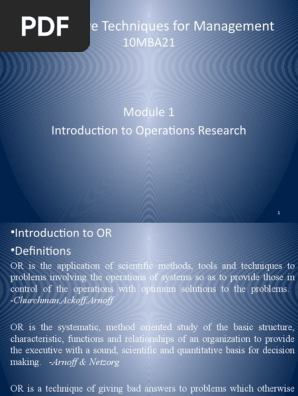 Quantitativetechniquesformanagement Learn Quantitative Techniques For