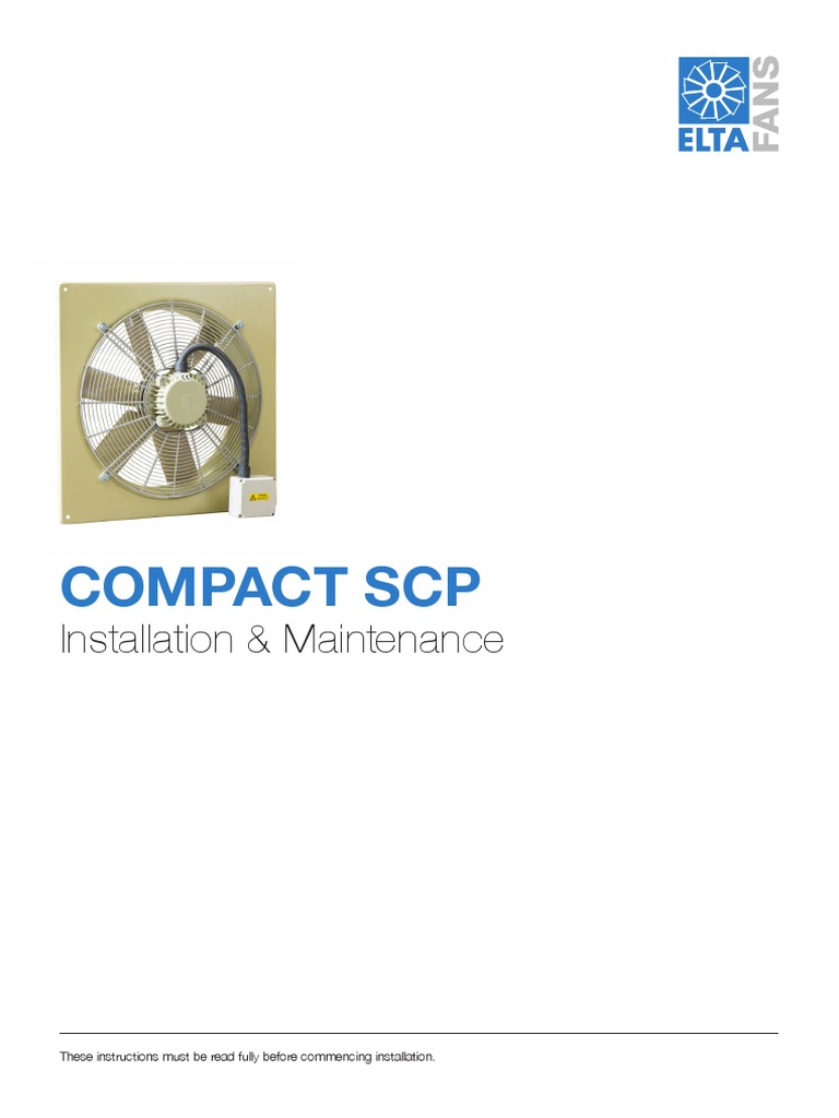 Compact SCP: Installation & Maintenance | PDF | Power Supply ...