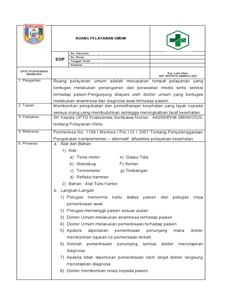 Sop POLI UMUM | PDF | Sains & Matematika