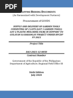 DPWH Annex II-1.1 - DPWH Standard Bidding Forms For Infrastructure ...