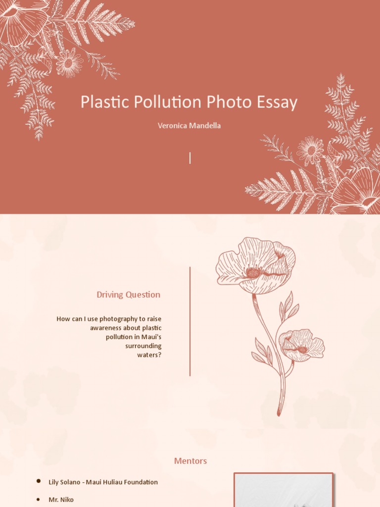1 Plastic Pollution Awareness Photo Essay | Download Free PDF | Essays ...