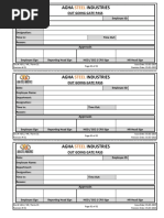 Sample Employee's Gate Pass | PDF