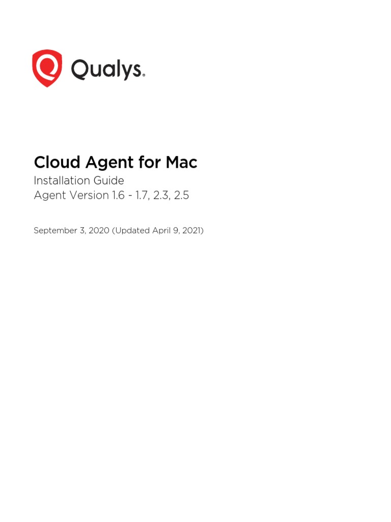 Qualys Cloud Agent Mac Install Guide | PDF | Proxy Server ...