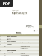 ManageEngine OpManager System Requirements | PDF | Port (Computer Networking) | Transmission ...