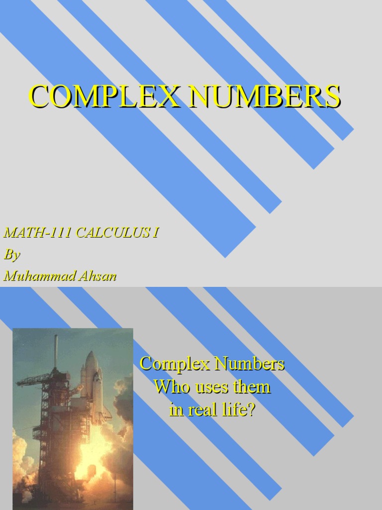 Complex Numbers | Pdf | Complex Number | Numbers