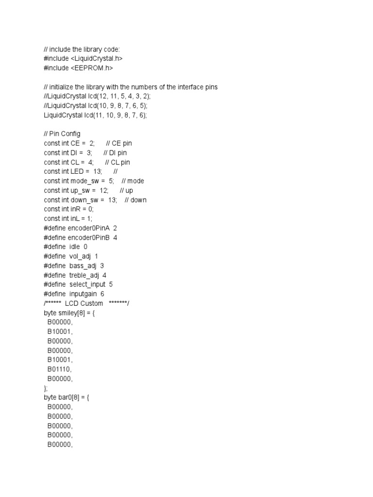 Arduino Tone Control - Ino | PDF | Computer Programming | Computer Engineering