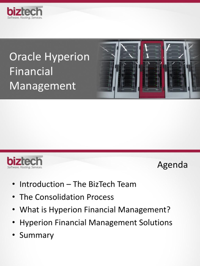 Oracle Hyperion Financial Management | PDF | Microsoft Excel | International Financial Reporting ...
